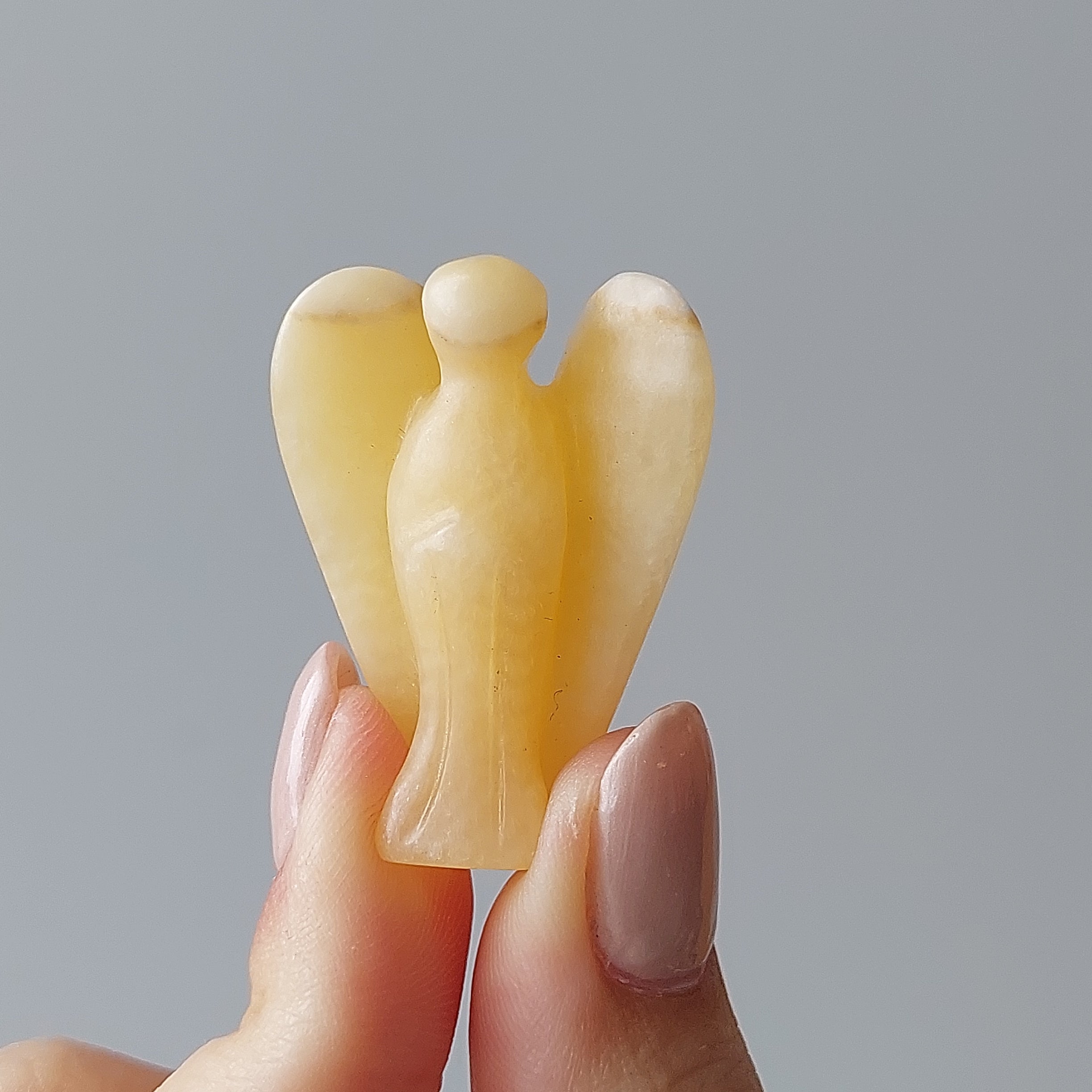 Yellow Calcite – Sparrow and Fox